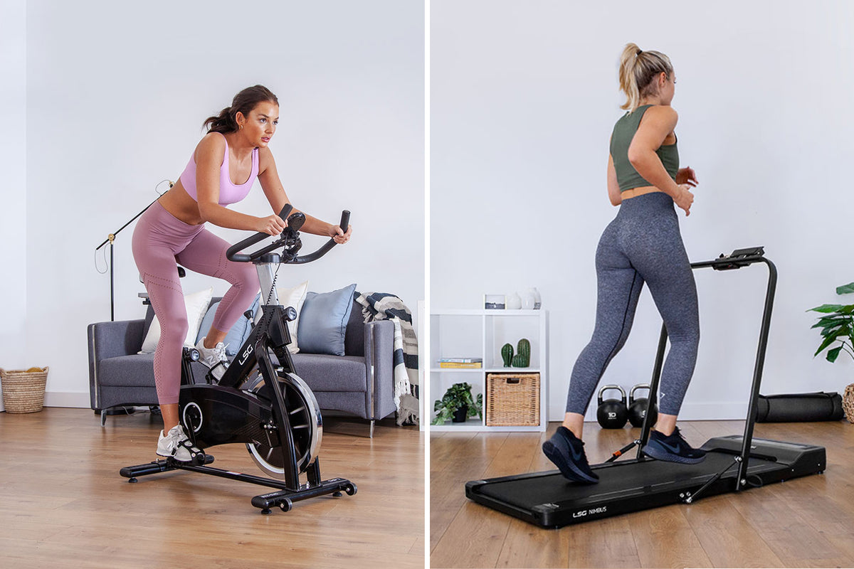 Exercise Bike vs. Treadmill: Which Is Better? – LSG Fitness