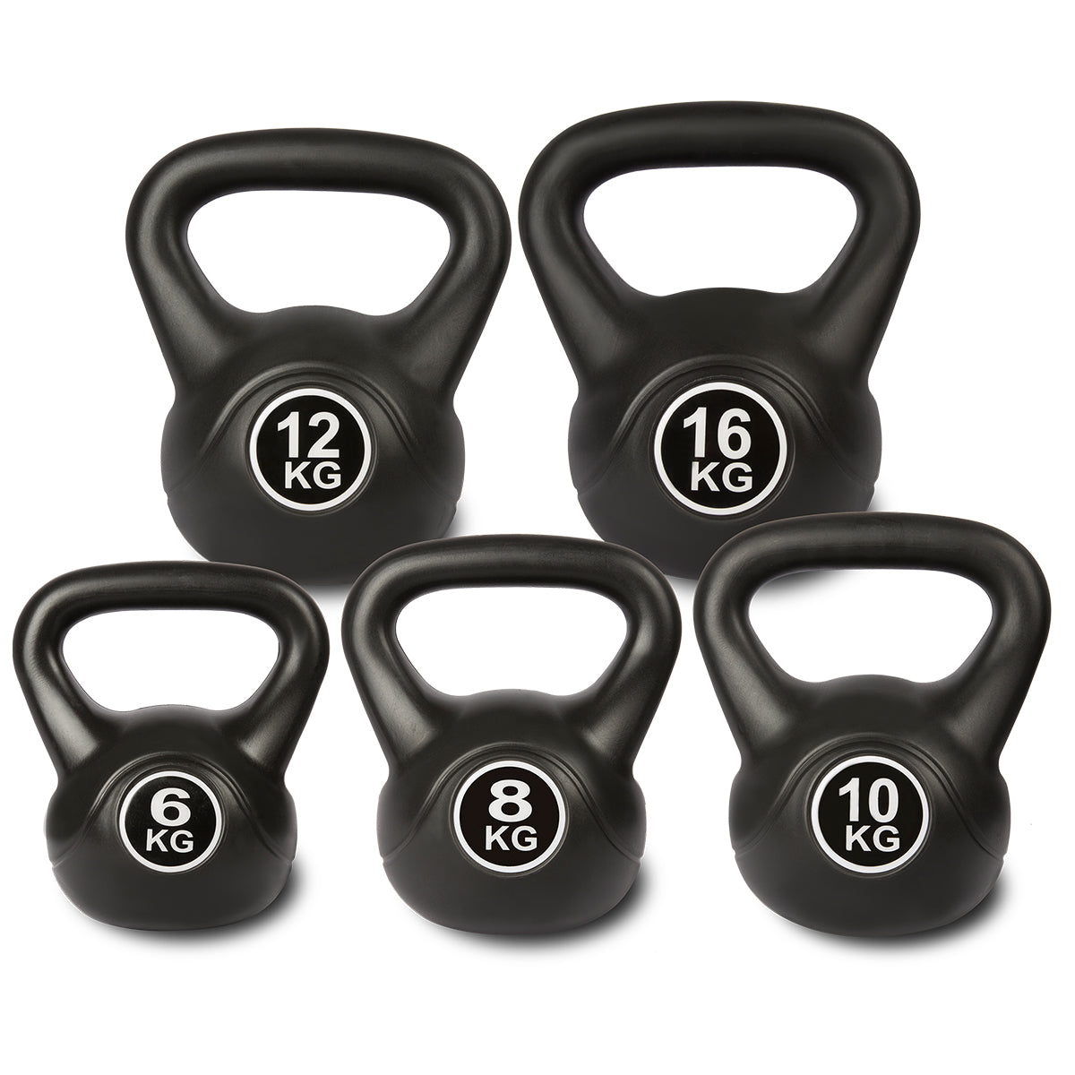 CORTEX Standard Kettlebell Set 6kg to 16kg – LSG Fitness