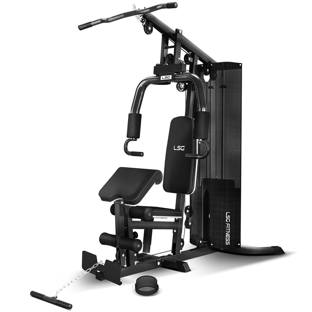 LSG SSN-105 Single Gym Station with 73kg Weight Stack – LSG Fitness